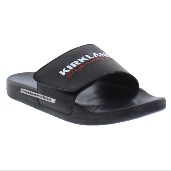 Kirkland Signature | Shoes | Slides Kirkland Signature Unisex Logo ...